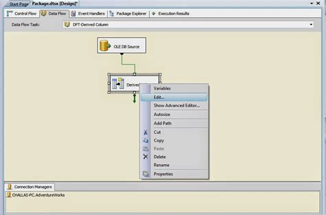 Derived Column Transformation