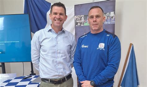 Rte Sports Journalist Darren Frehill Gives Talk On Good Communication Skryne Gfc