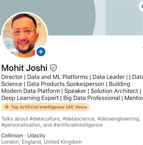 Mohit Joshi On Linkedin Before It Gives The Impression That I Didnt