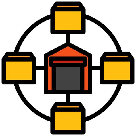 Distributor Generic Color Lineal Color Icon