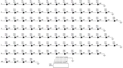 LED Based Large Size Segment Display Electronics Lab