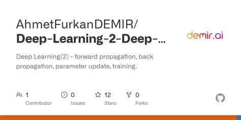 github ahmetfurkandemir deep learning 2 deep neural network