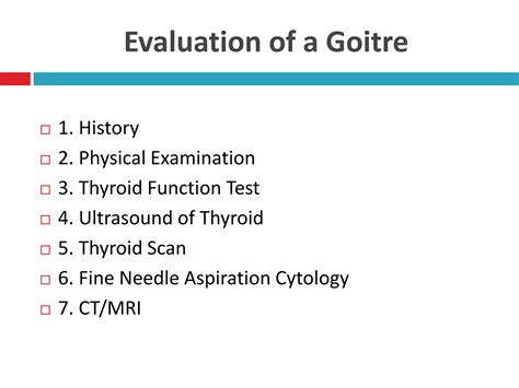 Neck Lump A Case Of Nodular Goitre PPT