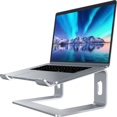 Soundance Aluminum Laptop Stand For Desk Compatible With Mac Macbook