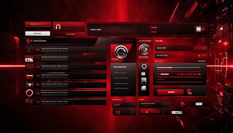 A Highly Detailed Tech Hacker User Interface Backg By Andrewjamesclise