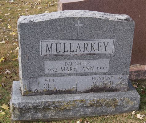 Joseph Gerard Mullarkey 1912 1978 Find A Grave Memorial