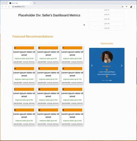 GitHub Gracemshea Reactjsx Recommendation Frontend Quick Responsive Front End For Hackathon