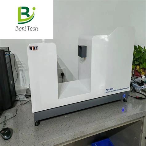 Distribution Tester Wet Nanometer Particle Size Analyzer Spray Laser Particle Size Analyzer