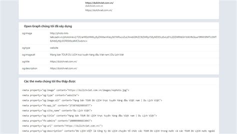 Lỗi không hiển thị nội dung khi chia sẻ link web trong zalo