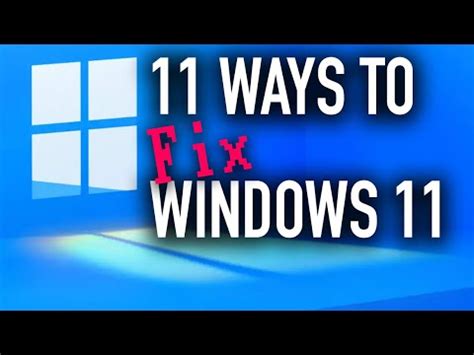 11 Ways To Fix Windows 11 Tek Syndicate