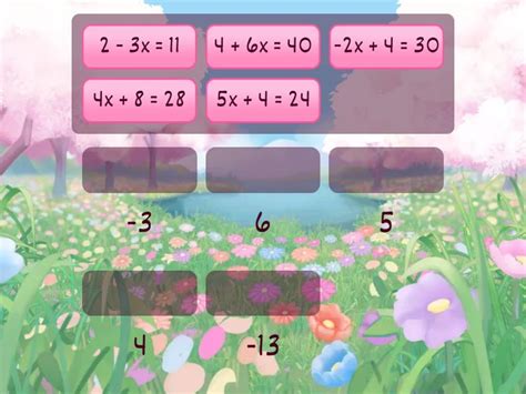 Find The Value Of The Variable Match Up