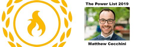 The Power List 2019 Matthew Cecchini Pathology And Laboratory Medicine Western University