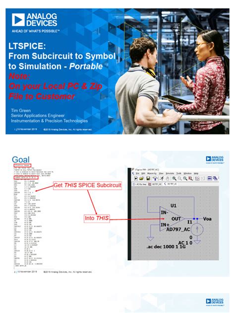 Ltspice Subckt Symbol Sim Portable Pdf Spice Business