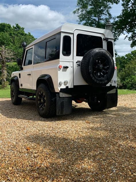 Land Rover Defender 90 200 Tdi Aston Martin Pearl White Rebuilt For