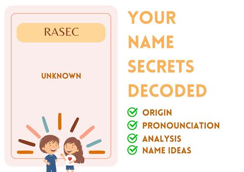 Rasec Name Meaning And Pronunciation