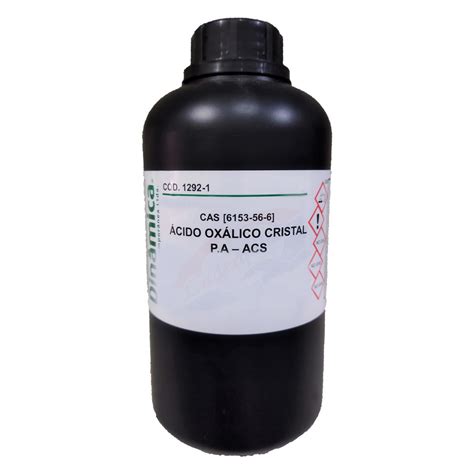 Ácido Oxálico Cristal 1000g Dinamica Laderquimica Linha Completa De