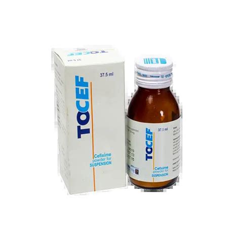 Tocef 37 5 Ml Powder For Suspension Uses Dosage Side Effects Generic Price Osudpotro