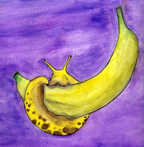Banana Banana Slug By Zopdog On Deviantart