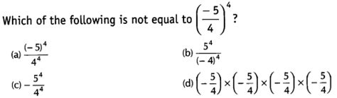 Ncert Exemplar Problems Class 7 Maths Exponents And Powers Cbse Tuts
