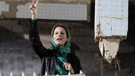 Aïcha Kadhafi Appelle à Renverser Le Gouvernement Libyen Rtbfbe