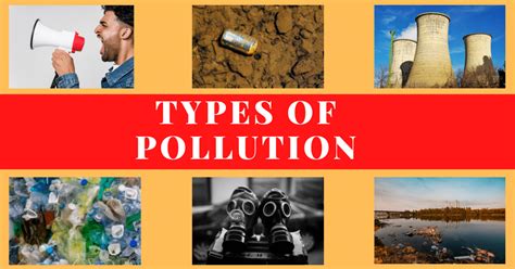 Different Types Of Pollution Causes And Types In Details