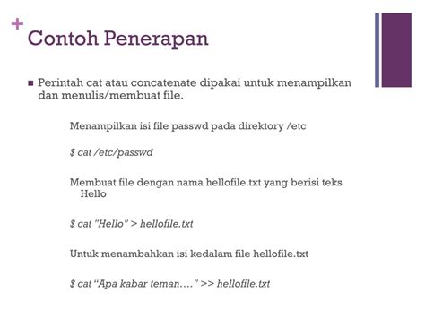 ppt mengenal perintah unix powerpoint presentation free download id 4297812