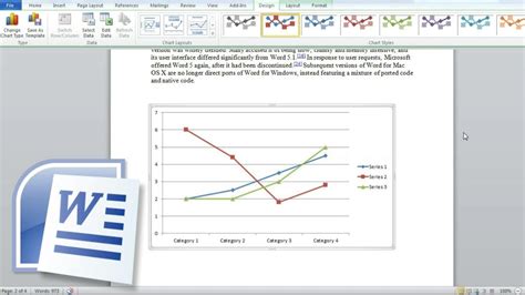 How To Create Insert Charts In Word Add Excel Chart To A Word Document YouTube
