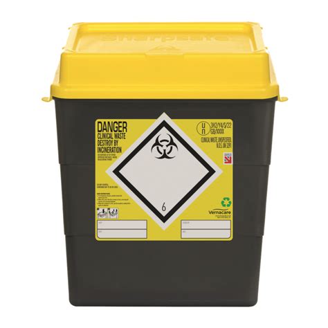 Sampling Container Sharpsafe® 11l Clinisafe Uk Label Labfriend South