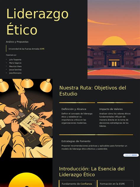 Liderazgo Ético Claves Y Propuestas Pdf Liderazgo Motivación