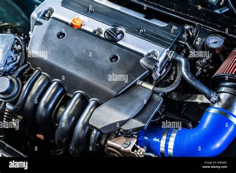 Car Engine Gasoline Engine And Car Engine Structure During Technical Inspection High Quality