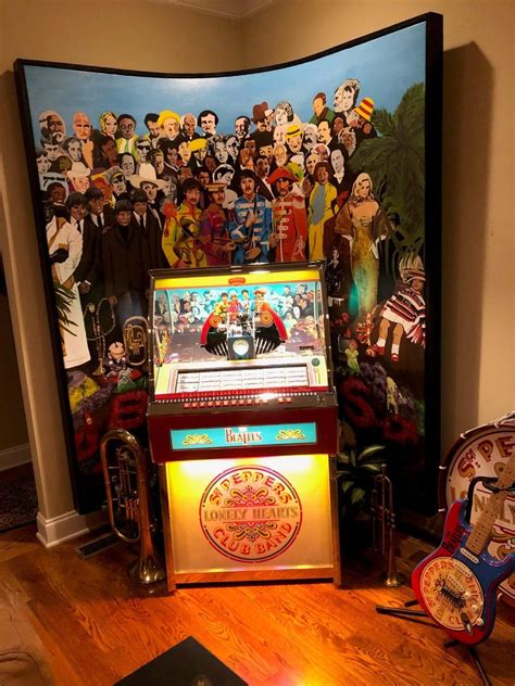 Iconic Canvas Art Of Sgt Peppers Album Cover By The Beatles