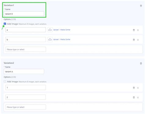 Seller Defined Variation Lazada Seller Center