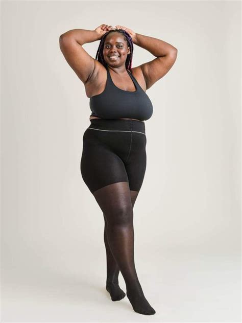 Sheertex Shaping Sheer Tights Black Garmentory