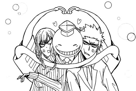 Assassination Classroom Coloring Page
