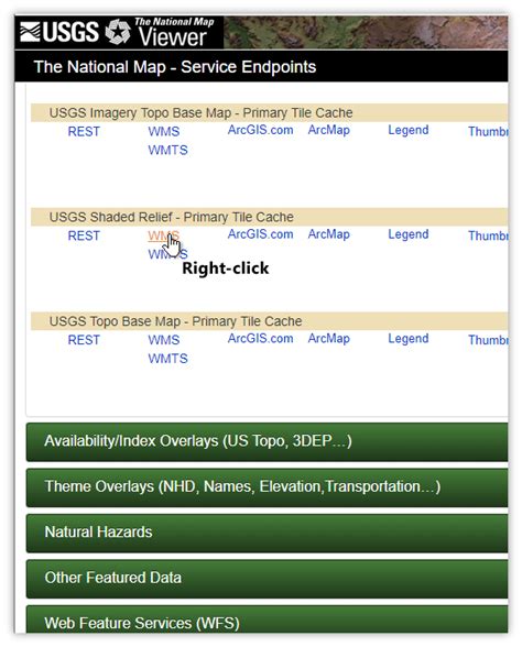 Example Connect To A WMS Server For National Map Layers