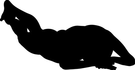 Pregnant Woman Silhouette Royalty Free Vector Image