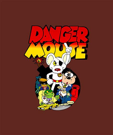 Danger Mouse 1981 Funny Movie Fan Digital Art By Danger Mouse 1981