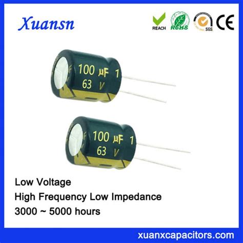 63v 100uf Capacitor For Audio Power Supply Factory Price