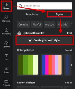 How Do I Upload A Color Palette To Canva WebsiteBuilderInsider