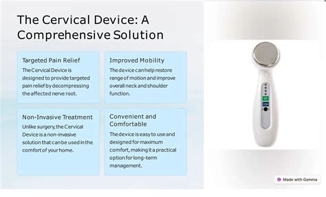 Cervical Radiculopathy Treatment Pinched Nerve Device Pptx