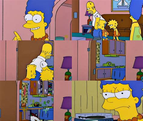 The Simpsons Messing Up The Kitchen By Dlee1293847 On Deviantart