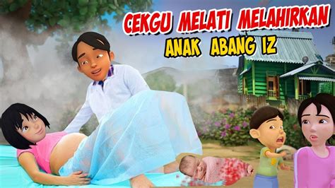 Cikgu Melati Melahirkan anak Abang Iz , Upin ipin Kaget ! GTA Lucu ...