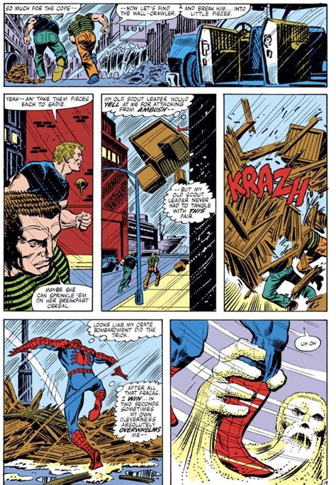 Sandman And Hydro Man Fuse The Amazing Spider Man 217 R Marvel