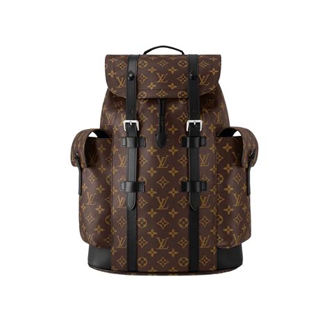 루이비통 크리스토퍼 Mm 백팩 모노그램 마카사르 캔버스 Louis Vuitton Kream