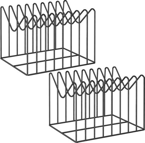 Topcj 2 Sets Wire File Organizer For Desk File Folder