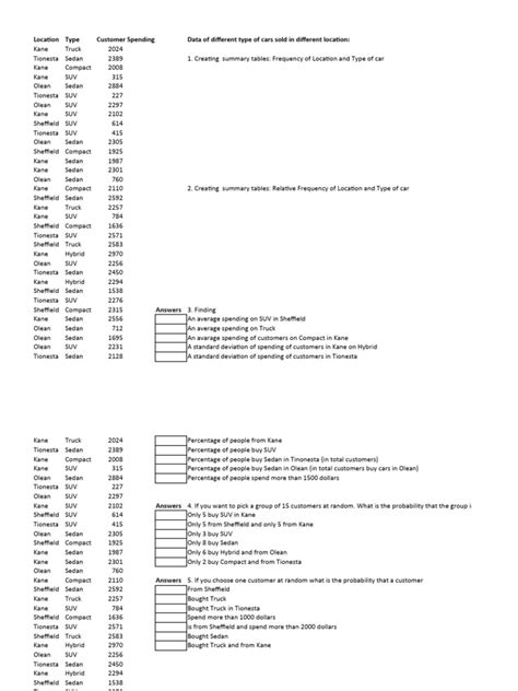 Statistics N05 Practice 5 Counting Rule And Probability Rules