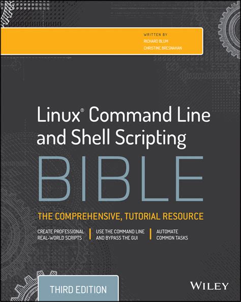 download linux® command line and shell scripting bible pdf by richard