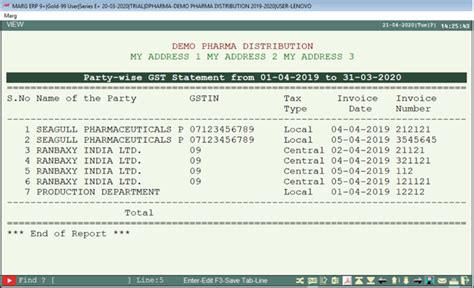 How To View Party Wise Gstr 2 Report In Marg Software