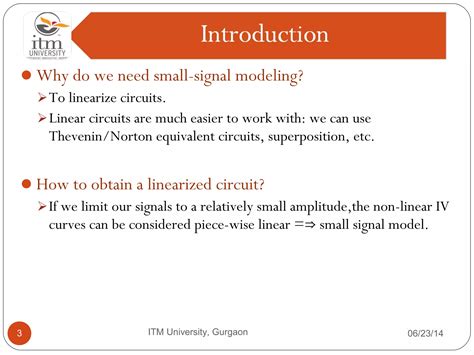 Mosfet Small Signal Model Ppt