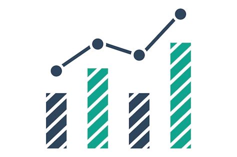 Premium Vector Chart Icon Icon Related To Analyze Solid Icon Style